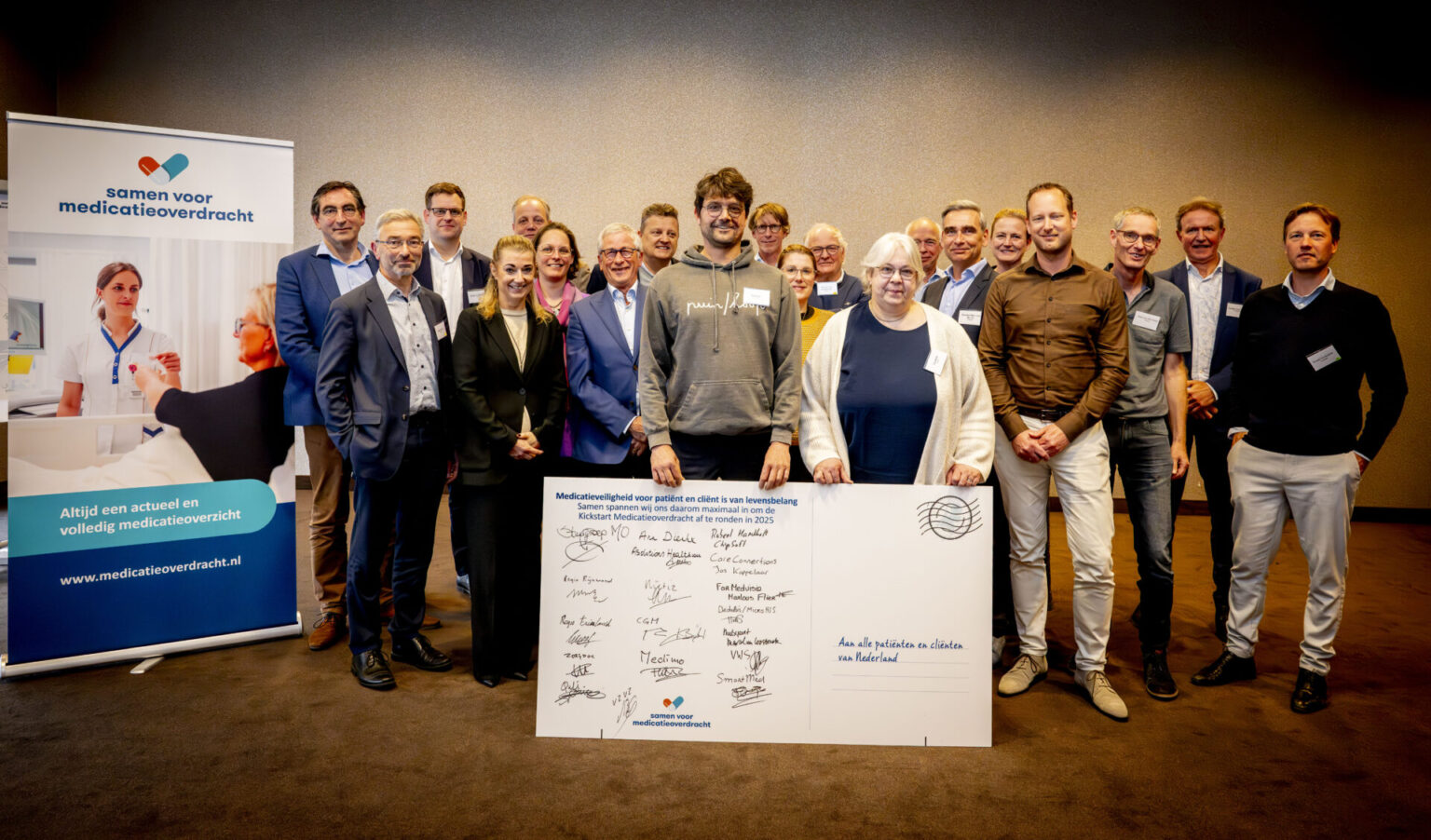 Deelnemers Kickstart Medicatieoverdracht doen belofte aan patiënt ...